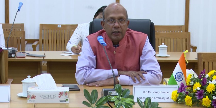 Agriculture Development : Meeting between MOALI Union Minister and Indian Ambassador | Myanmar ...